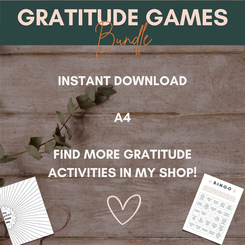 11 Printable Gratitude Games & Activities for Kids | Make Thankfulness ...