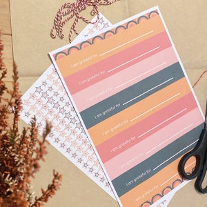 Gratitude Paper Chain Printable – Christmas Family & Classroom Activity ...