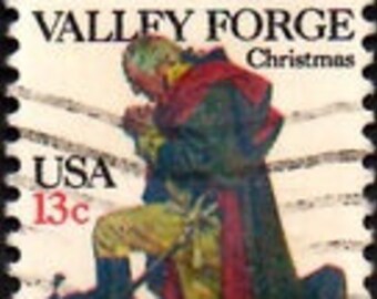 Collectibles 1977 13c Washington at Valley Forge Christmas 1729 Single ...