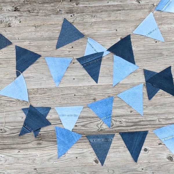 Denim Party Decor - Etsy
