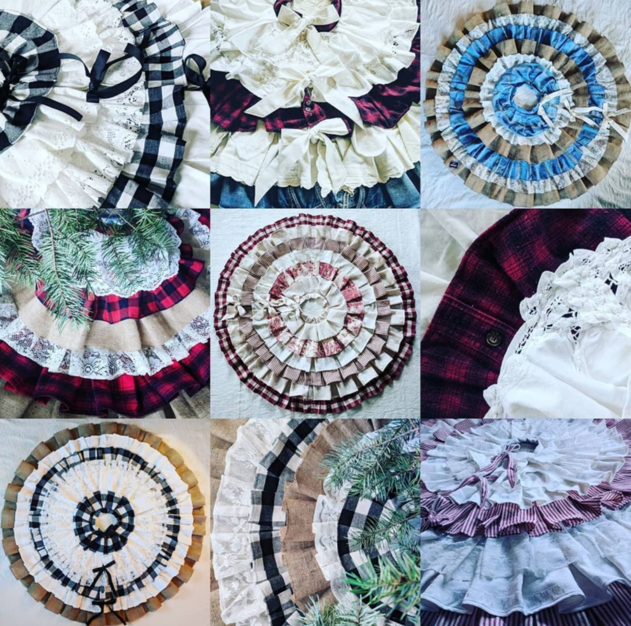Custom Christmas Tree Skirt, Heirloom Christmas Present, Personalized ...