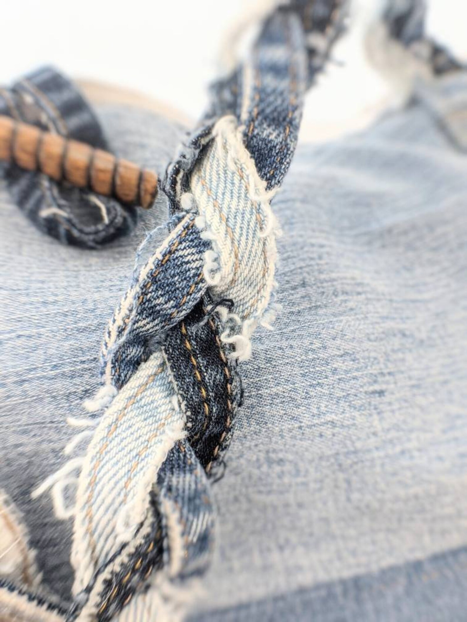 Repurposed Jean Bag Upcycled Denim Bag Market Tote Jean - Etsy
