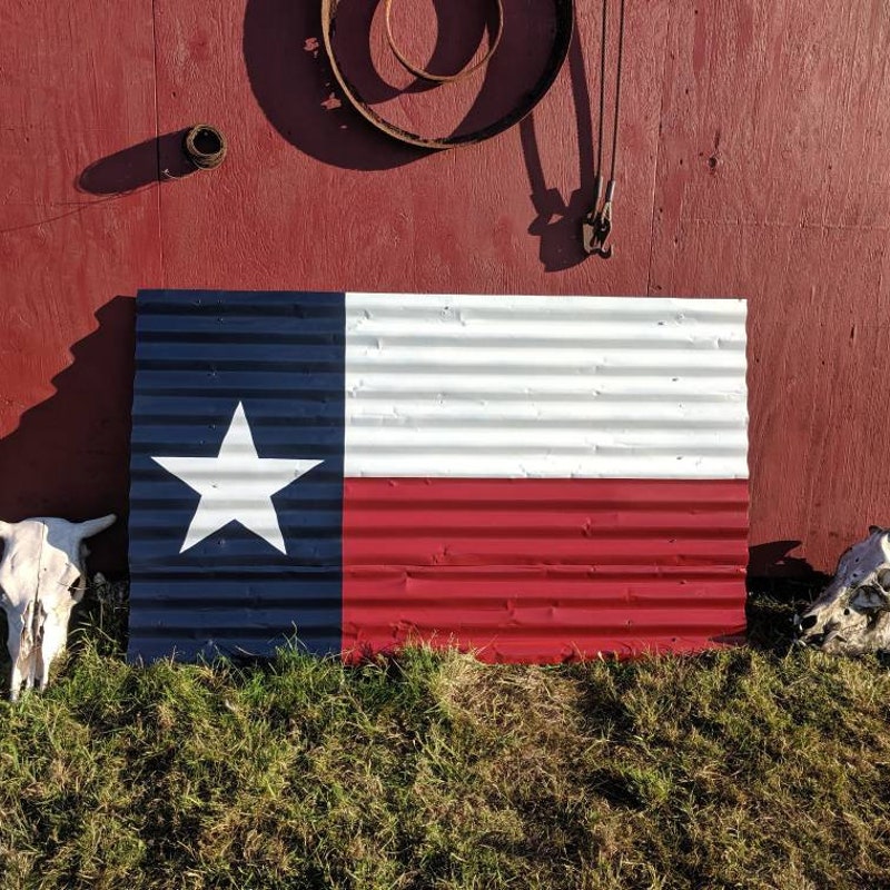 Corrugated Metal Sign - Etsy