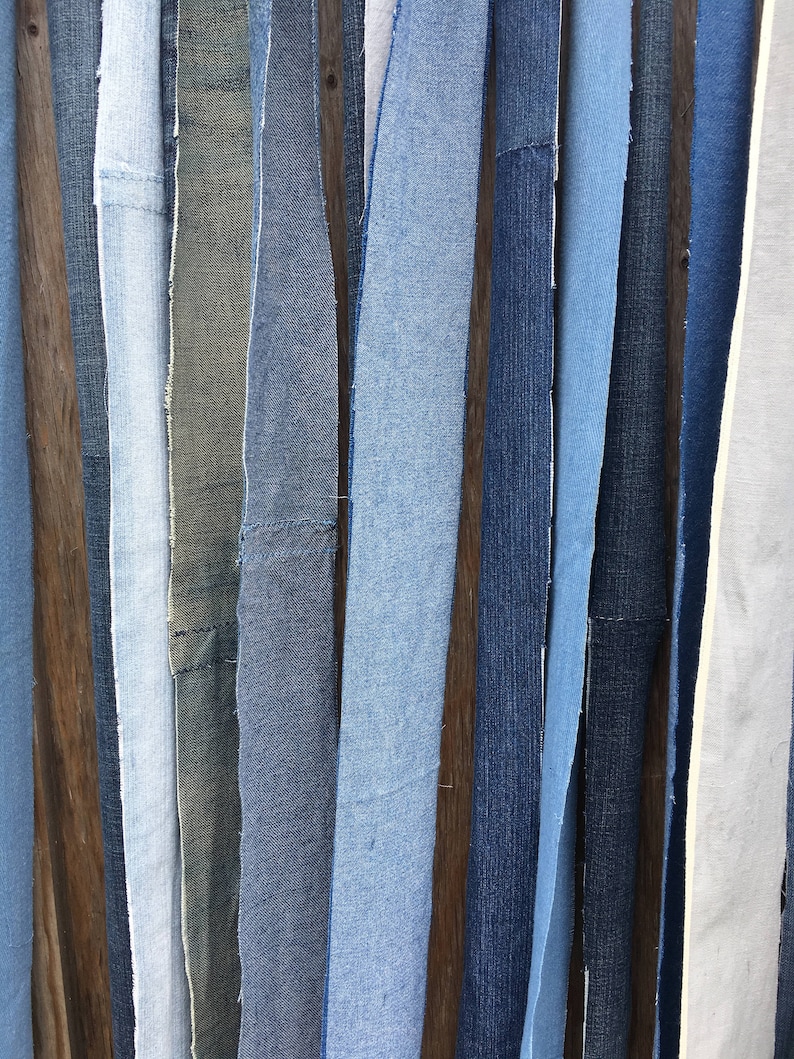 Denim Backdrop Denim Party Backdrop Denim Strips Backdrop | Etsy