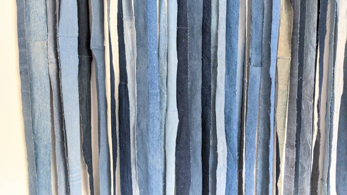 Denim Backdrop Denim Party Backdrop Denim Strips Backdrop | Etsy