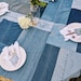 Denim Tablecloth, Denim Tablescapes, Denim Wedding Tablecloth, Denim ...