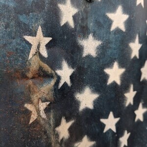 Corrugated Metal Flag, Rustic American Flag, Barn Metal, Rustic Decor ...