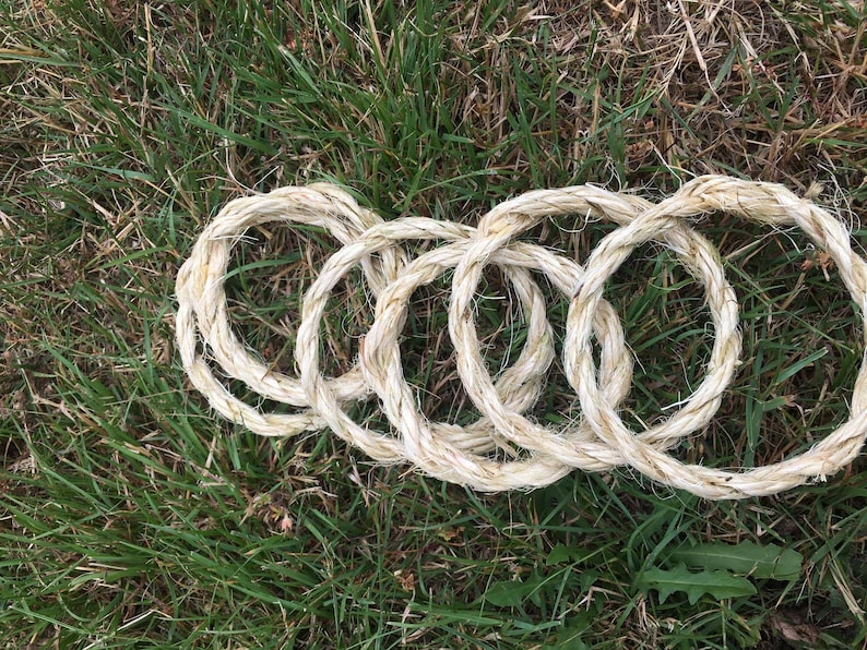 Rope Rings Rope Rings for Ring Toss Games Ring Toss Wine | Etsy