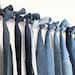 Denim Backdrop, Denim Party Backdrop, Denim Strips Backdrop, Blue Jean ...