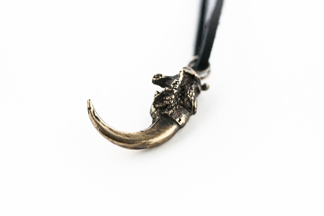Osprey Talon Pendant in Bronze - Etsy
