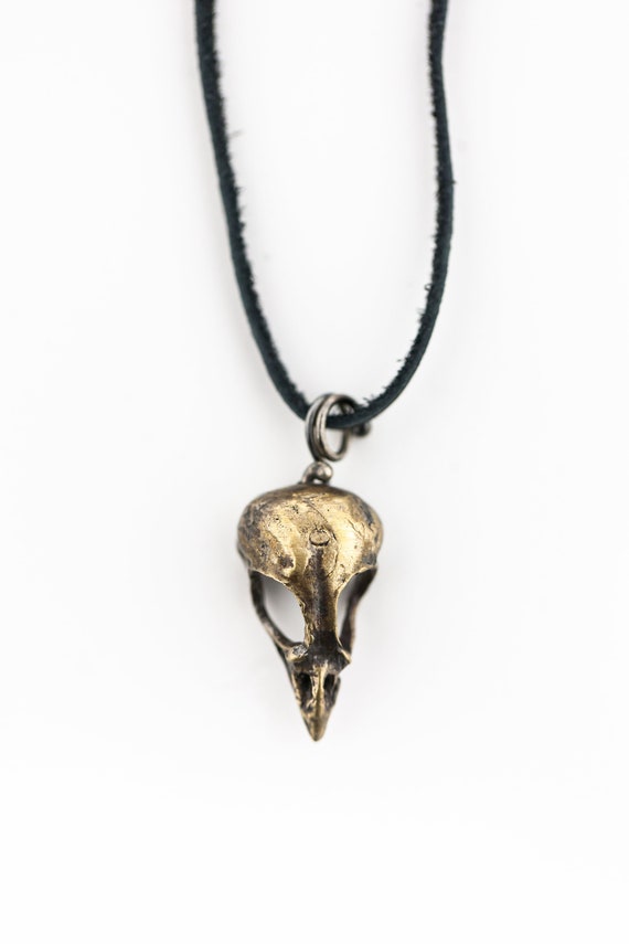 Tufted-titmouse Bird Skull in Bronze - Etsy