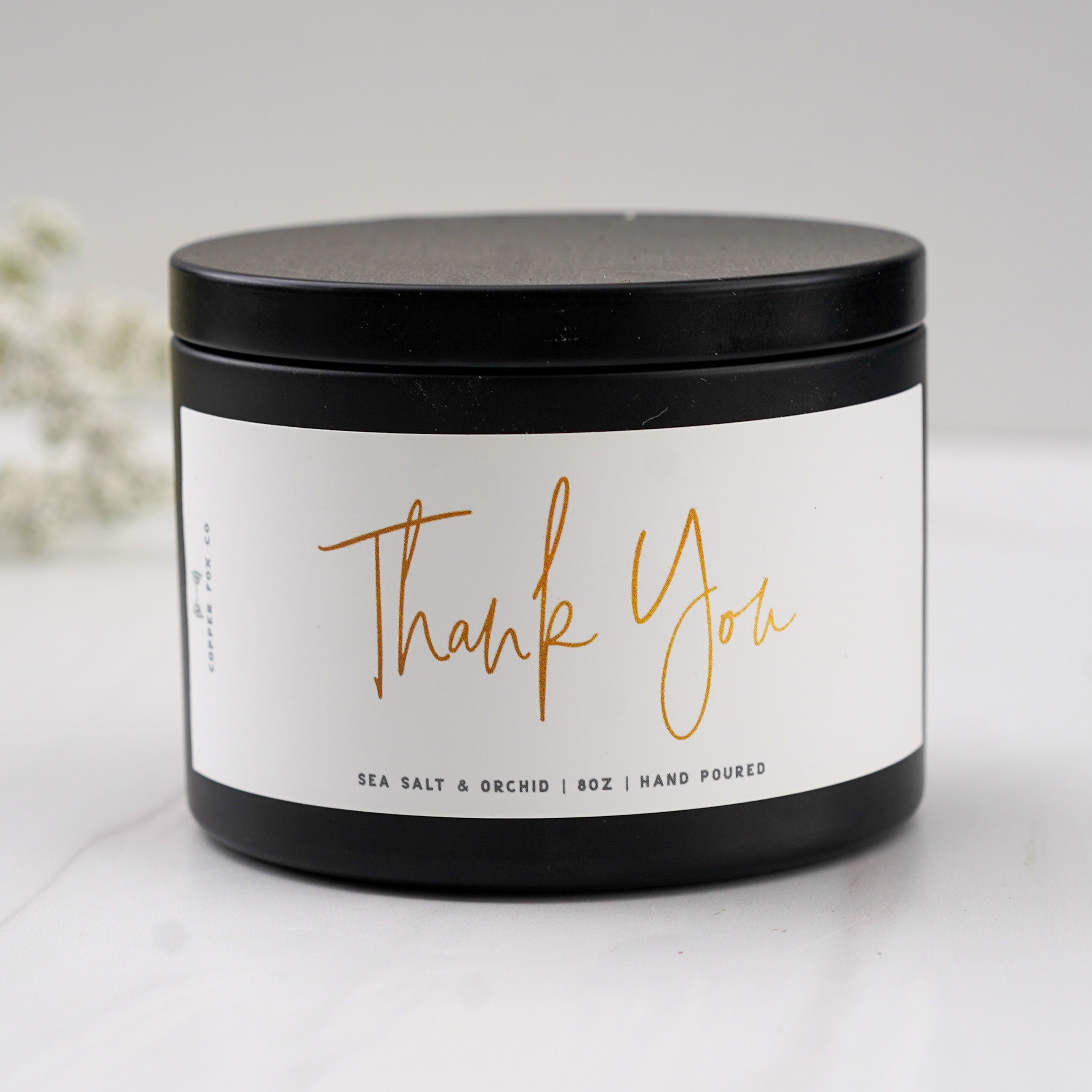 Thank You Candle Soy Candle Hand Pour Candle High Quality Fragrance ...