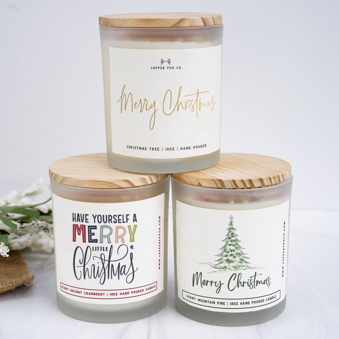 Holiday Candle Soy Candle Hand Pour Candles USA Made High Quality ...