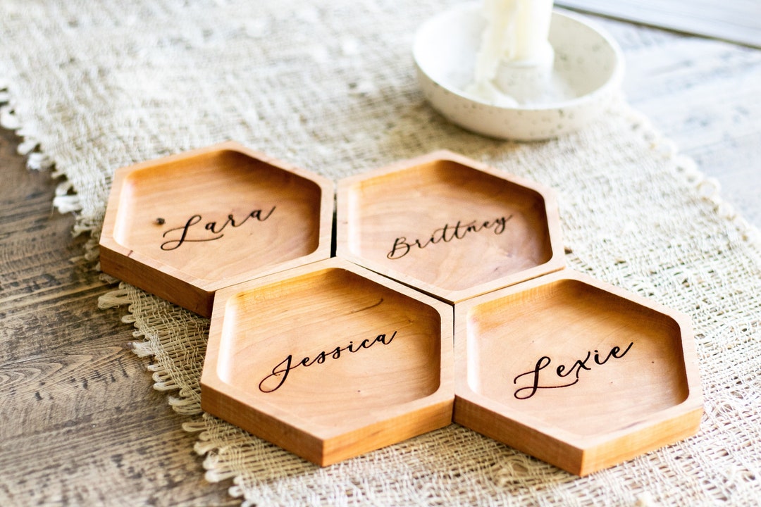 Ring Dish Personalized Ring Tray Bridesmaids Gift for Her - Custom Ring ...