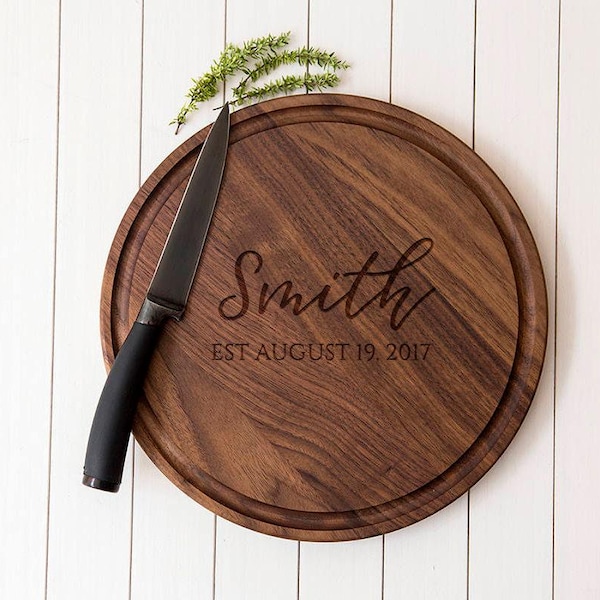 Round Cutting Board - Etsy