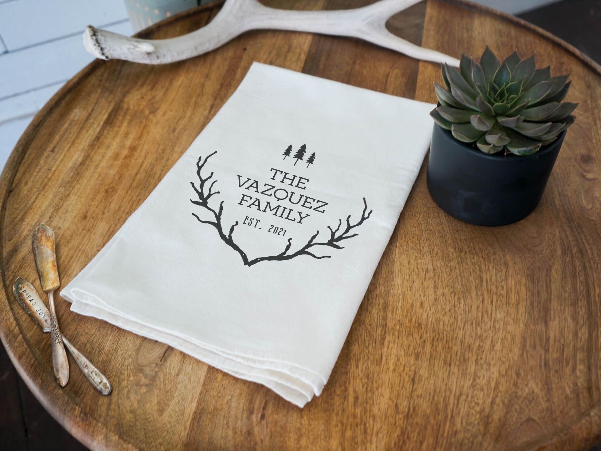 Personalized Dish Towel Custom Dish Towel Dish Towel - Etsy