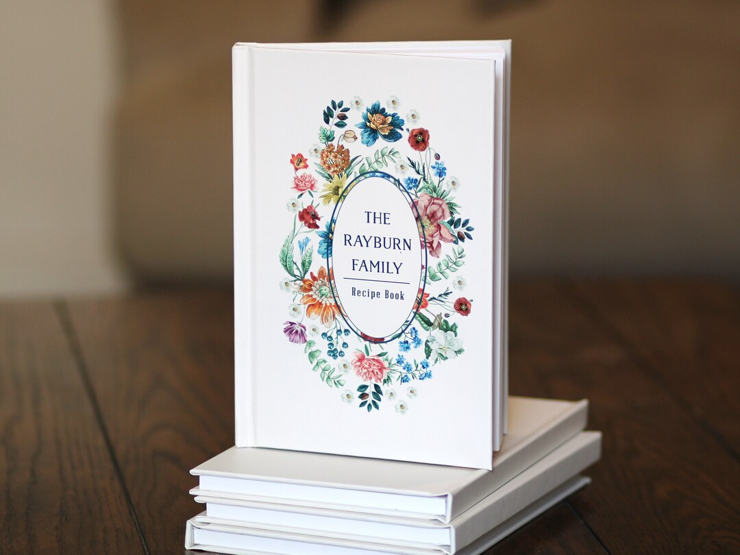 Personalized Recipe Book Mother's Day Gift Journal Custom Cook Book ...