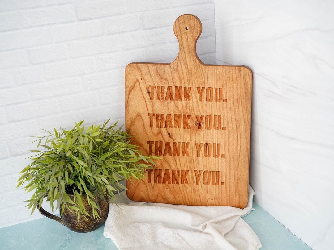 Thank You Gift Personalized Charcuterie Board, Thank You Gift for ...
