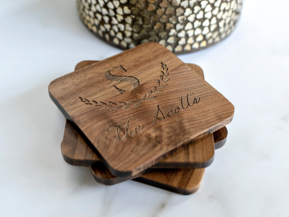 Personalized Coasters Personalized Custom Coasters | Etsy