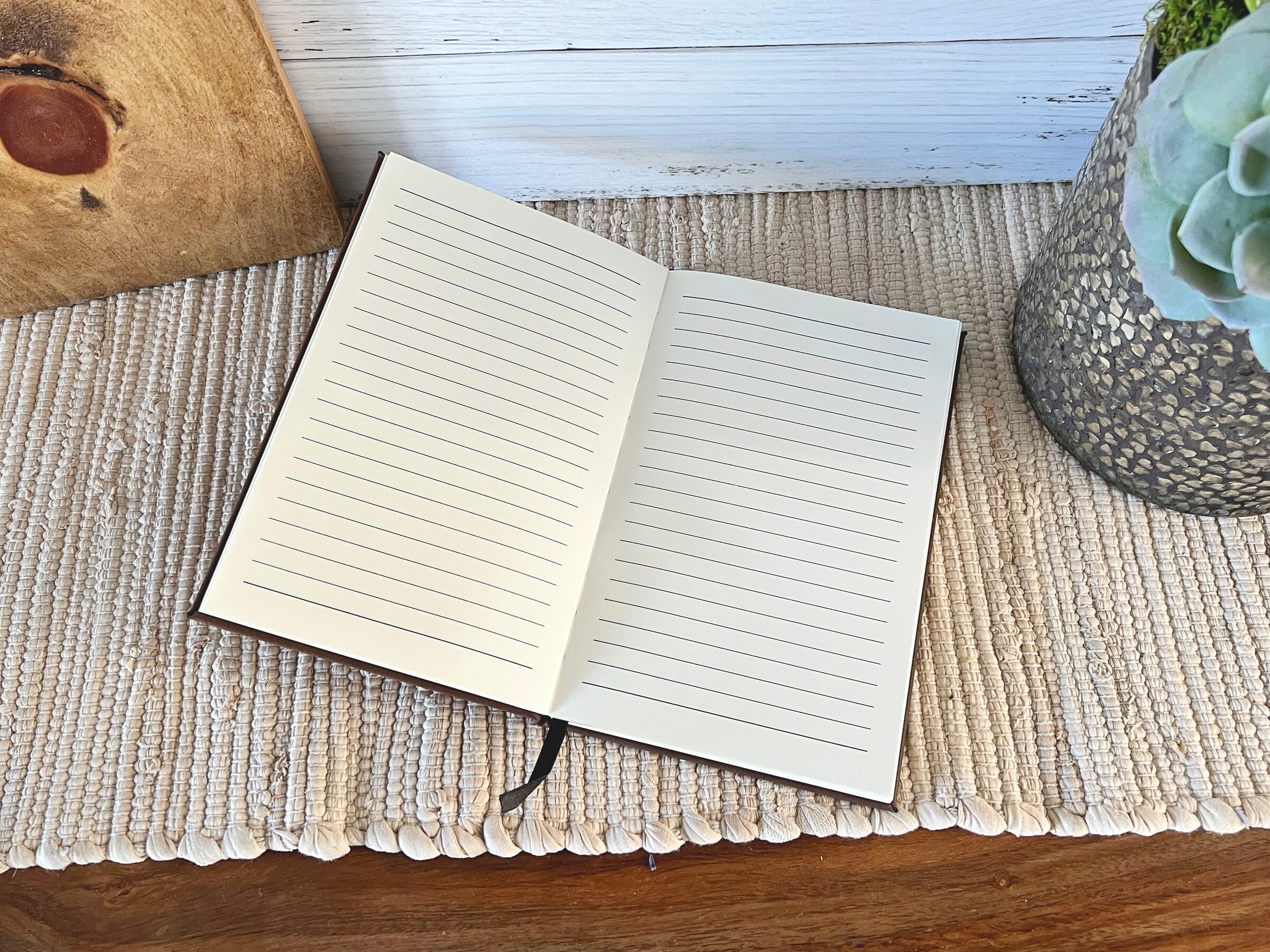 Personalized Notebook Journal, Monogram Journal Gift Monogram Notebook ...