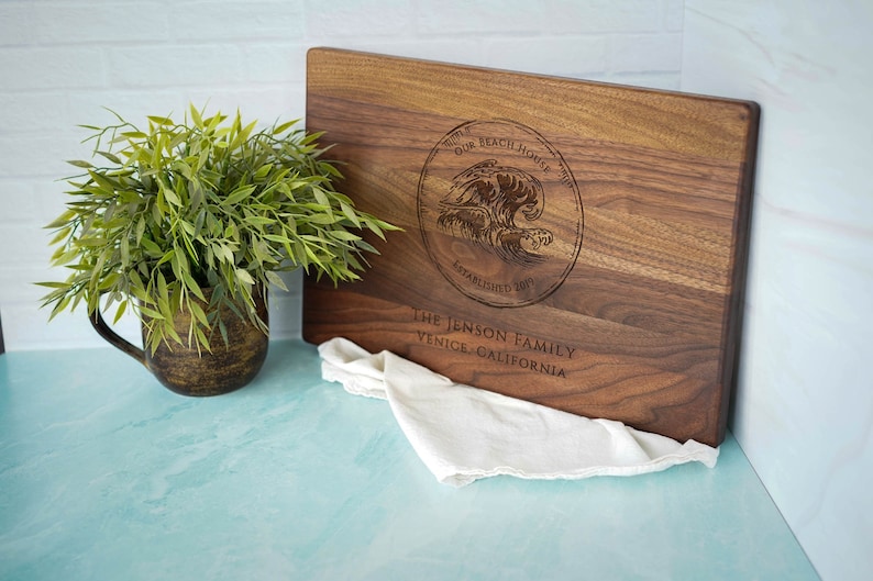 Home Sweet Home Personalized Cutting Board Zip Code Gift - Etsy