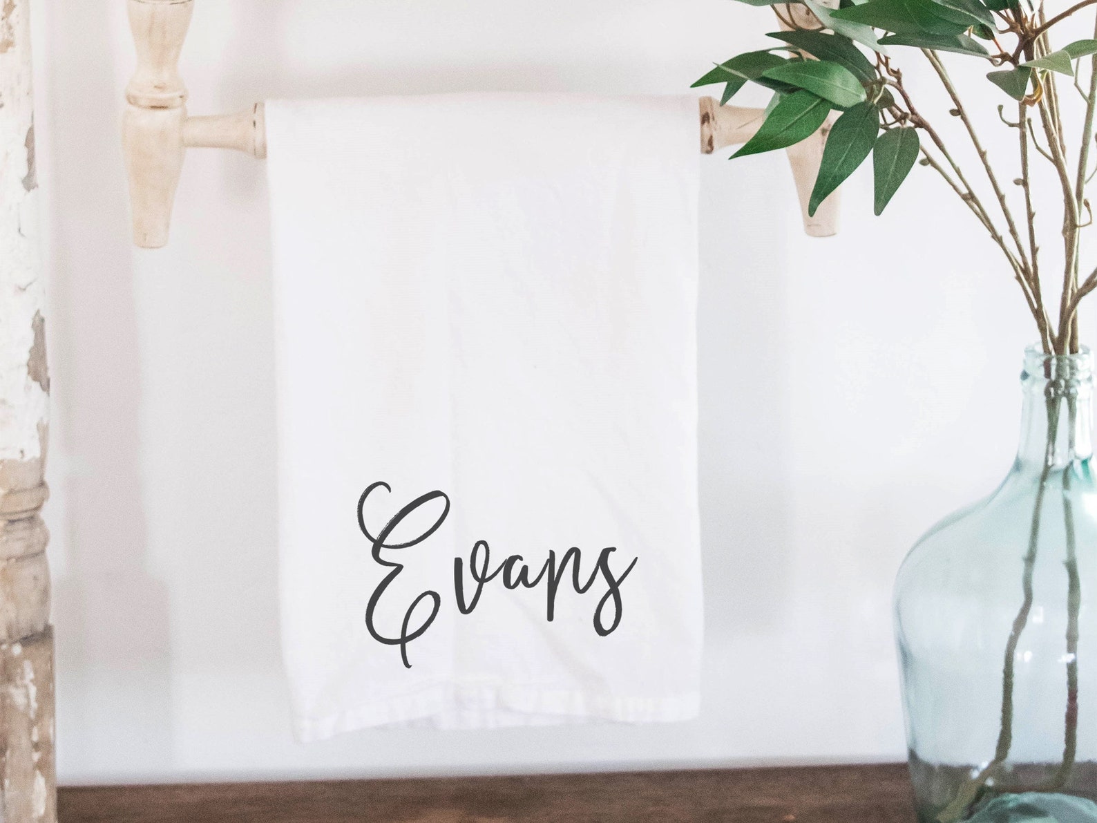 Personalized Dish Towel Custom Dish Towel Dish Towel | Etsy