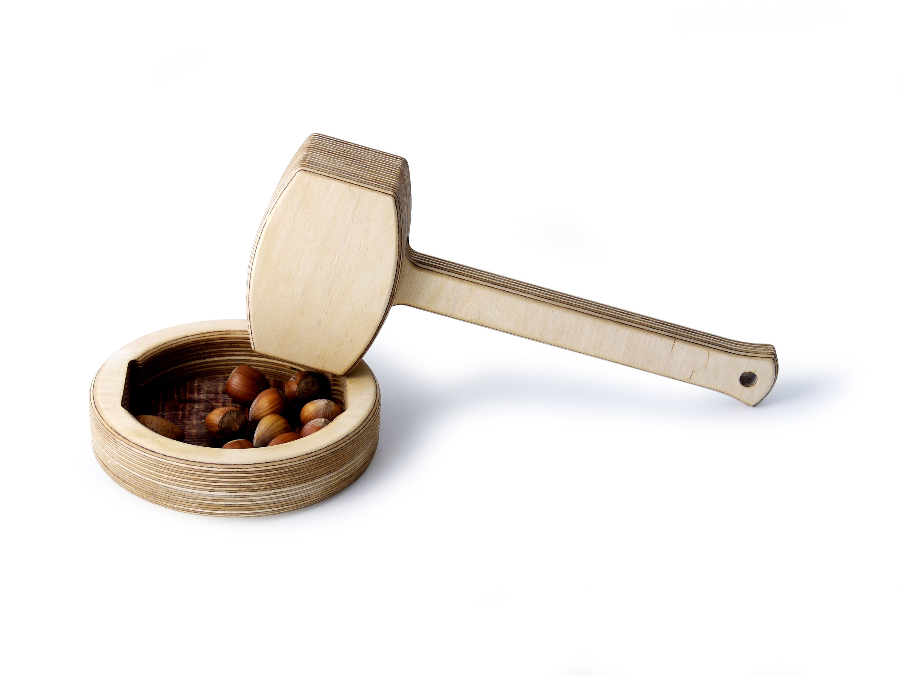 Rontool NUTCRACKER NUT HAMMER With BOWL - Etsy