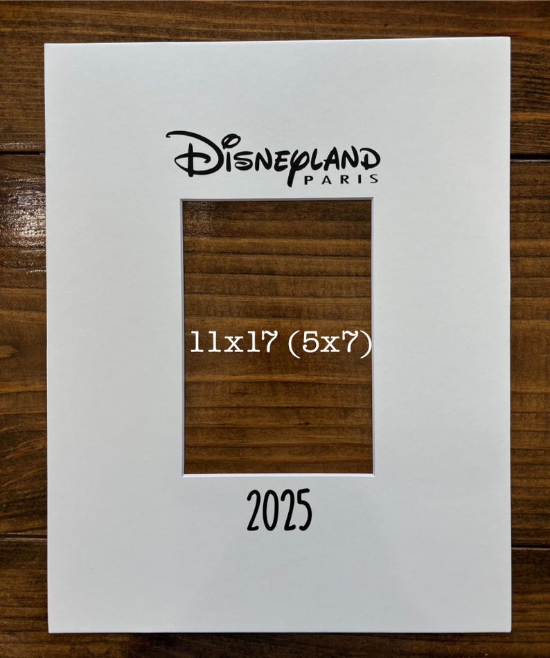 Disney Autograph Photo Mat | Autograph Mat | Picture Mat | Photo Mat ...