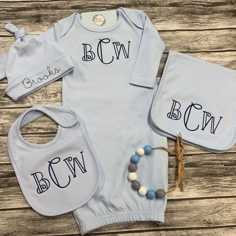 Monogram Baby Boy - Etsy
