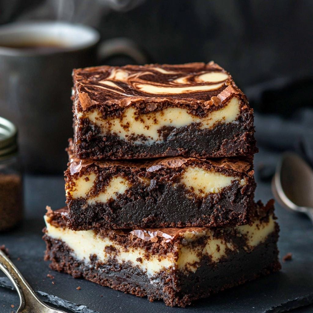 BEST RECIPE for Cream Cheese Brownies, Homemade Brownie Recipe, Gourmet ...