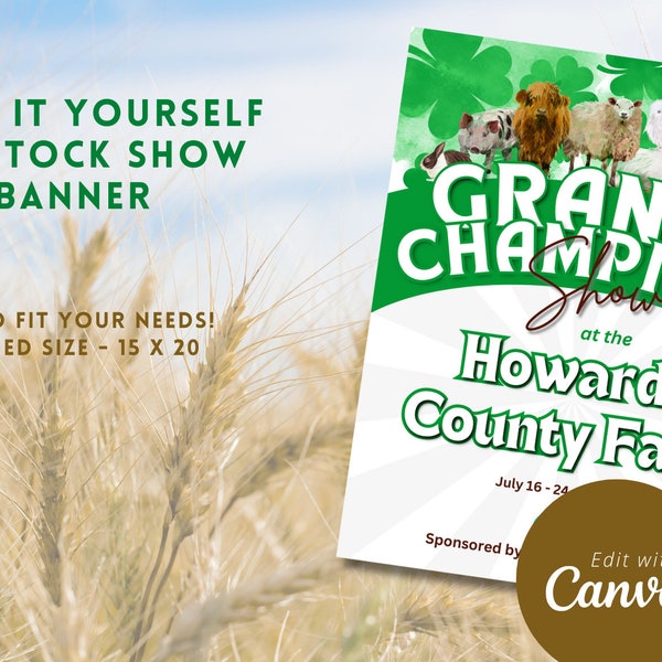 Livestock Banners - Etsy