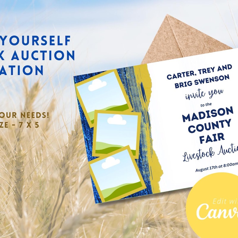 Livestock Auction Pigs - Etsy