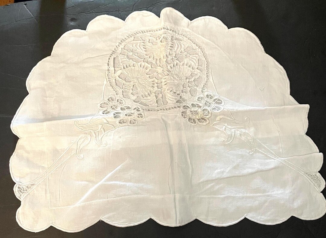Vintage French Boudoir Pillowcase, Butterflies - Etsy