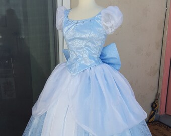 Cinderella Disney Dress Costume / Cosplay Gown 2015 Live