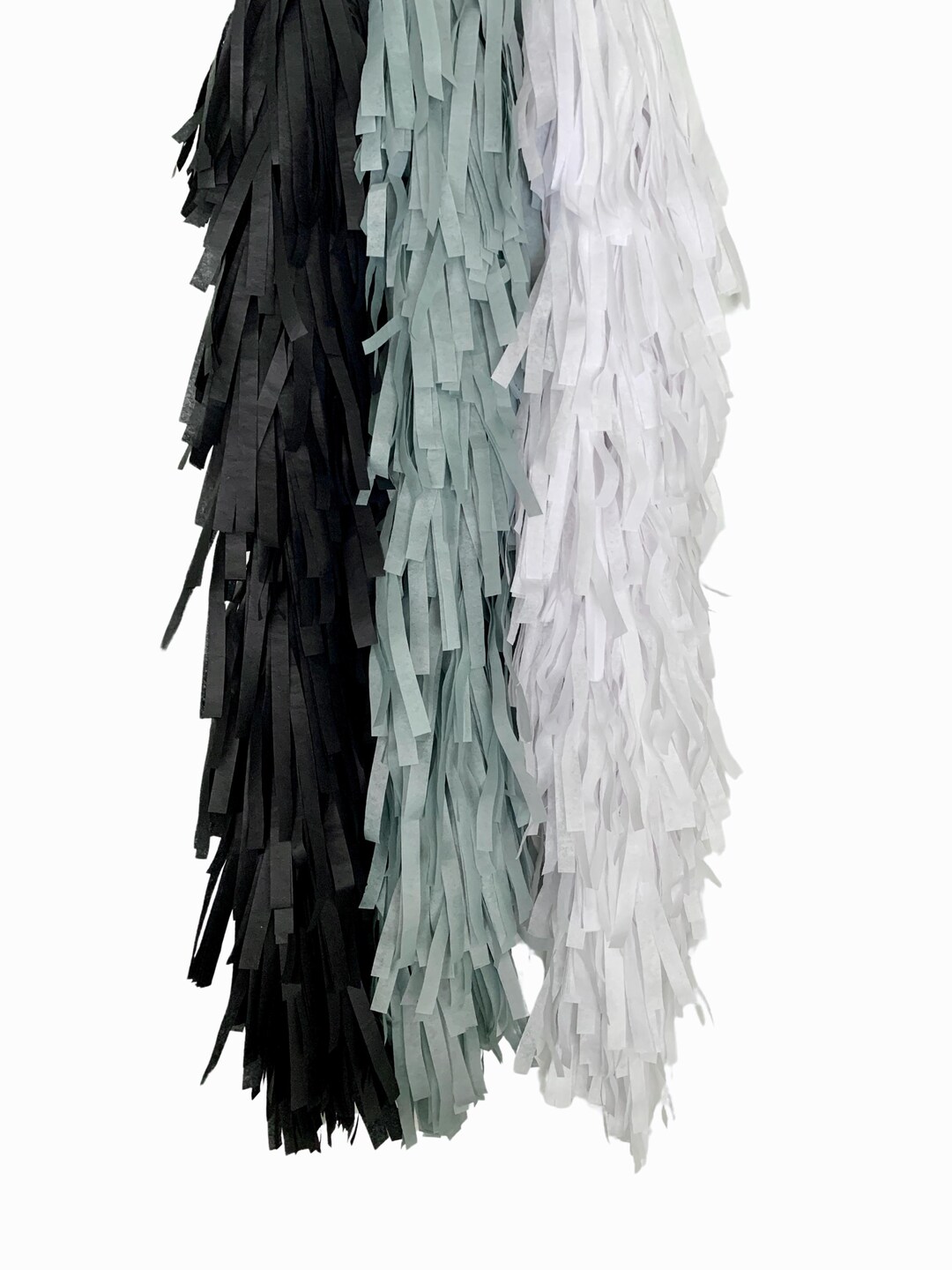 Hanging Fringe Garland, Balloon Fringe Tail, Ceiling Fringe, PICK YOUR ...