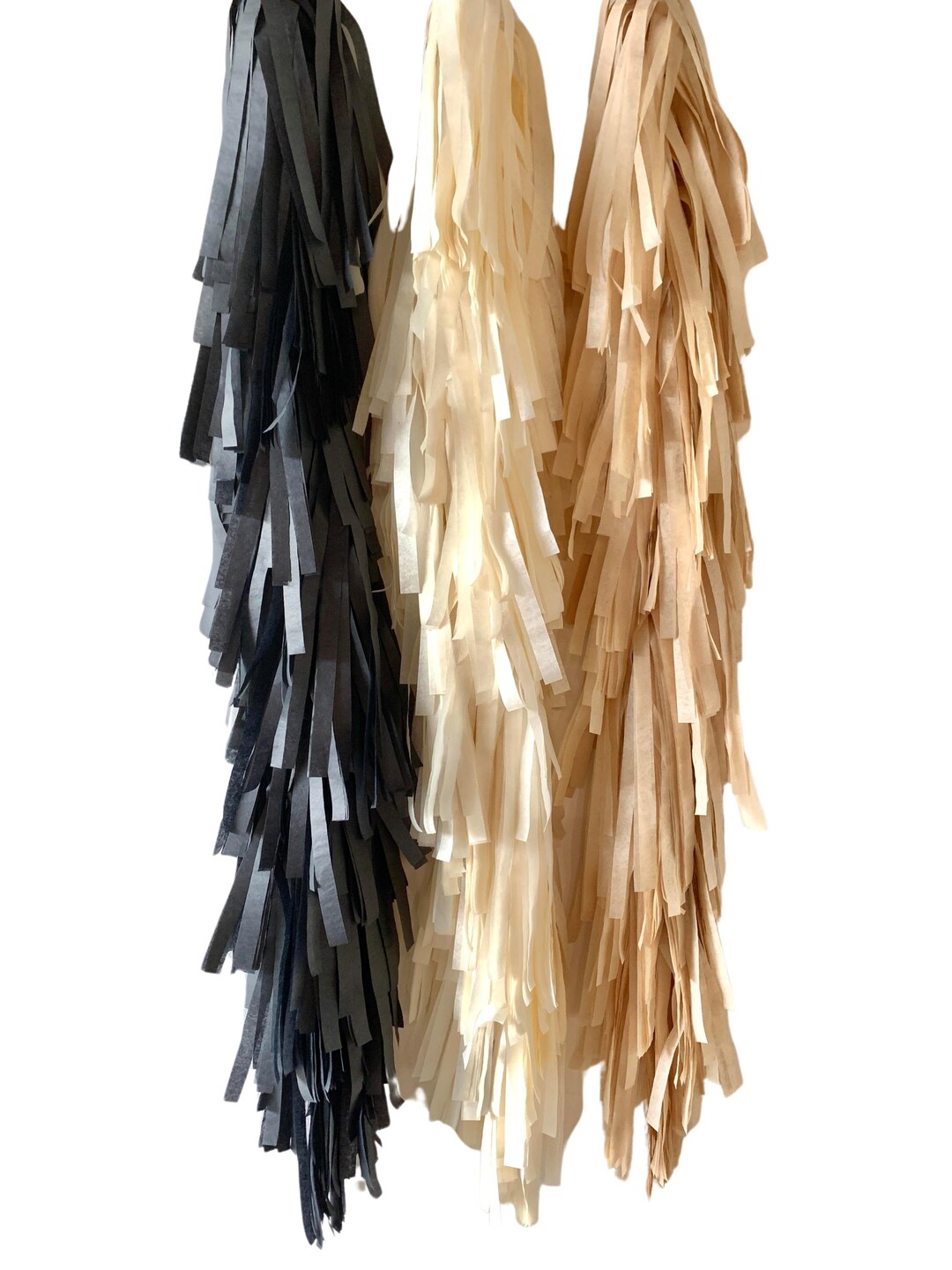 Hanging Fringe Garland, Balloon Fringe Tail, PICK YOUR COLORS - Etsy