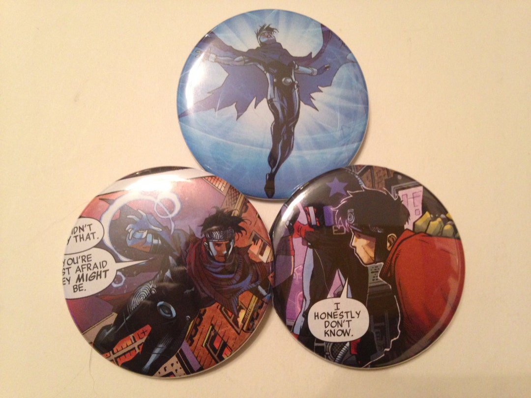 Wiccan/billy Kaplan Comic Book Button 3 Pack - Etsy