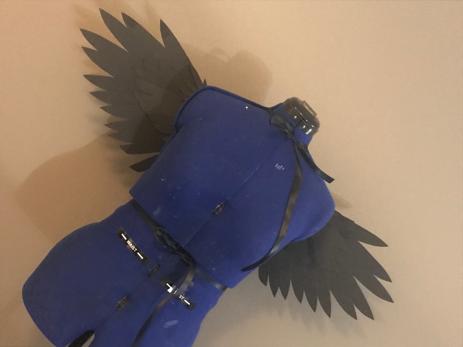 Realistic Black Bird Cosplay Wings - Etsy