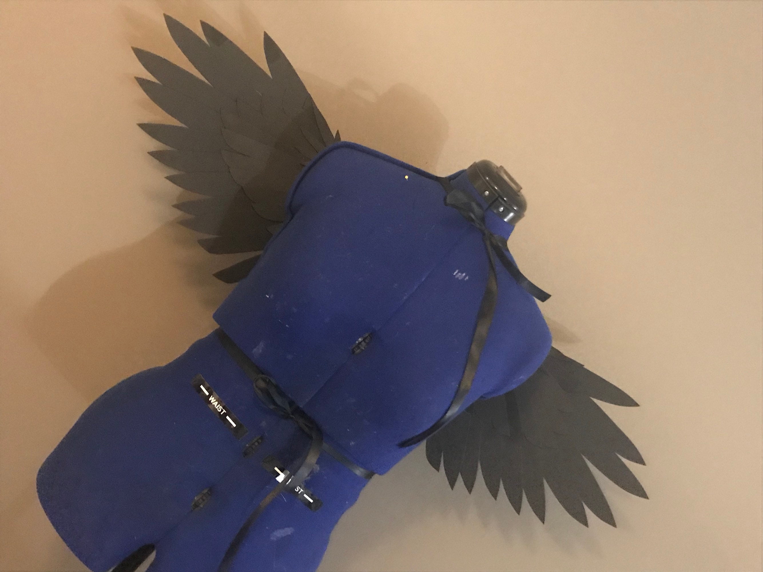 Realistic Black Bird Cosplay Wings - Etsy