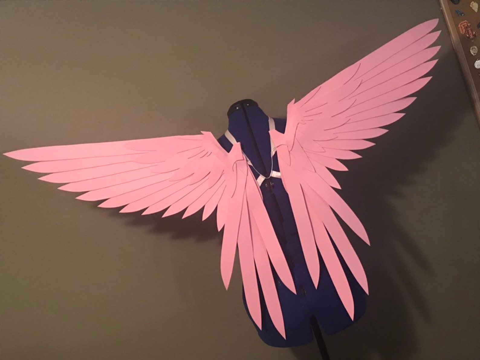 Realistic Pink Tailed Bird Cosplay Wings - Etsy