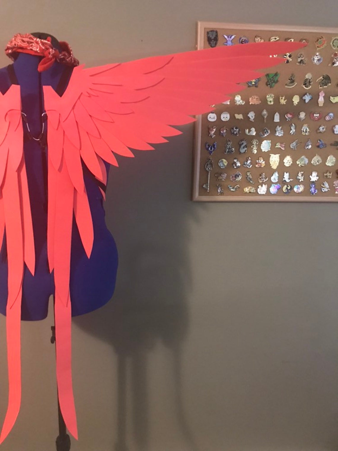 Realistic Red Tailed Bird Cosplay Wings - Etsy Canada