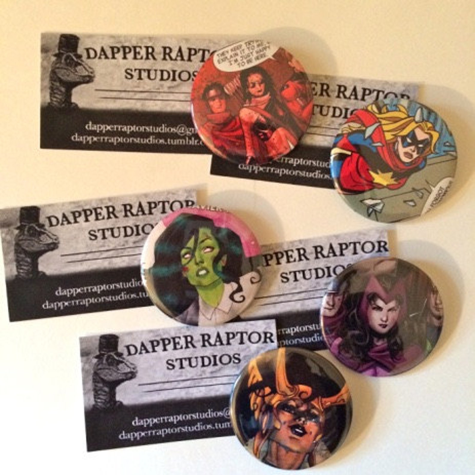 Any 6 Character Buttons Marvel Buttons Avengers Doctor Who | Etsy