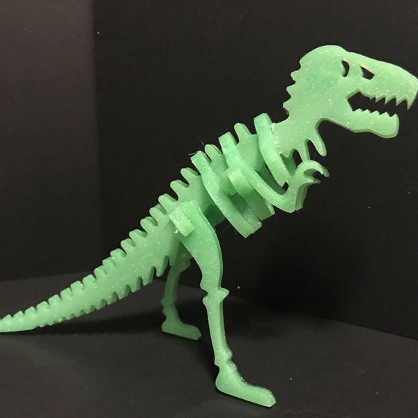 3d Dinosaur Puzzle Skeleton - Etsy