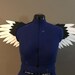 Realistic Black and White Bird Cosplay Wings - Etsy