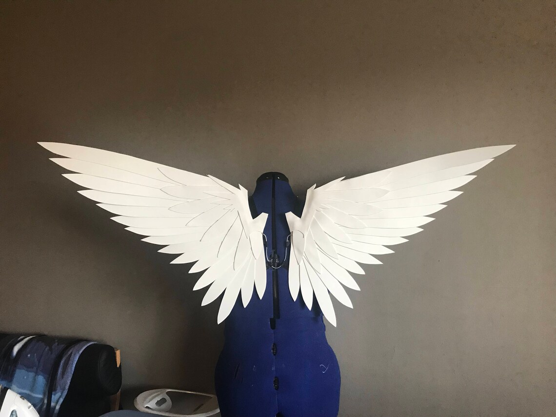 Realistic White Large Bird Cosplay Wings - Etsy