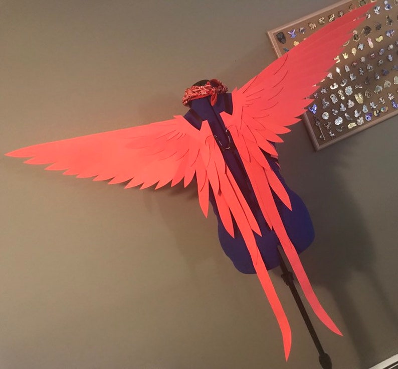 Realistic Red Tailed Bird Cosplay Wings - Etsy Canada