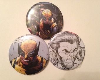 Scarlet Witch Comic Book Button 3 Pack - Etsy