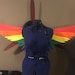 Realistic Rainbow Tailed Bird Cosplay Wings - Etsy