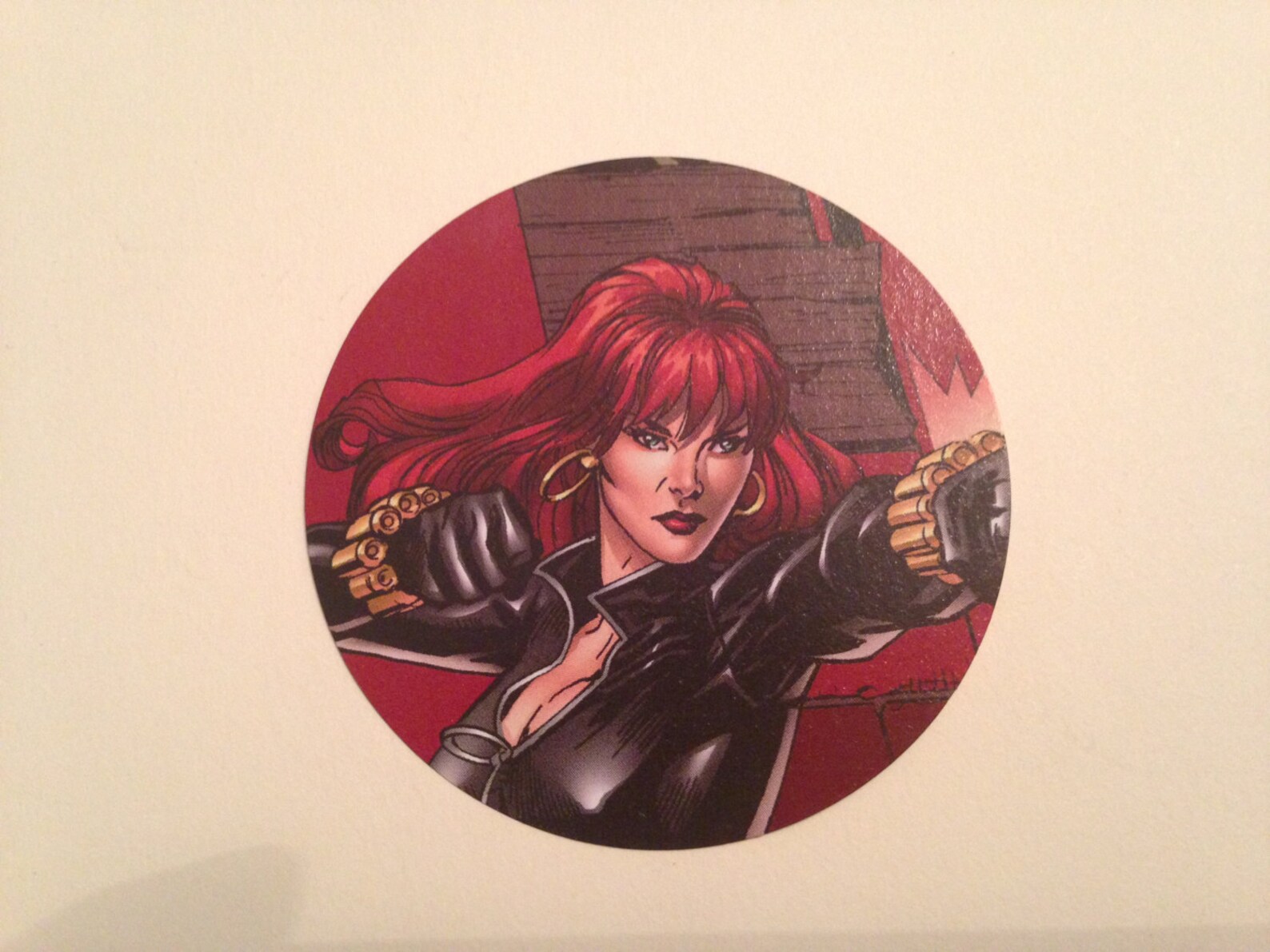 Black Widow/natasha Romanoff Comic Book Button 3 Pack | Etsy