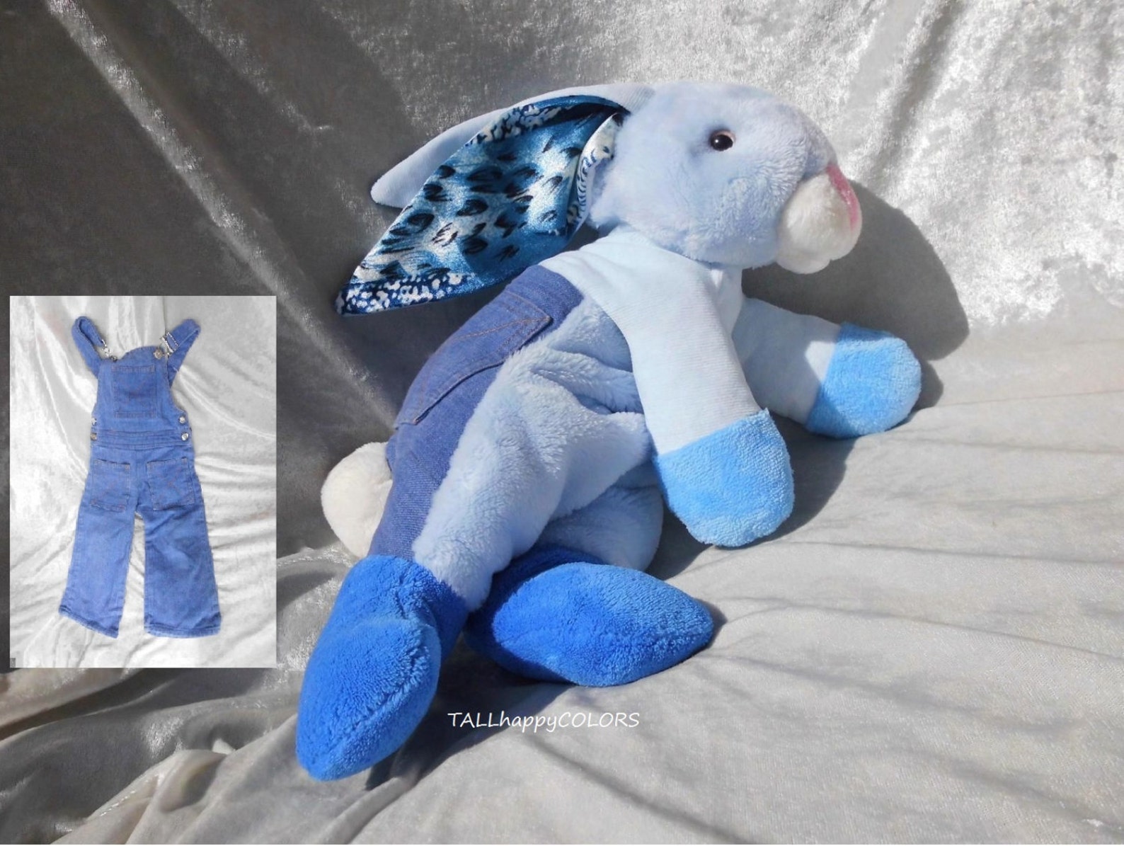 BLUE JEANS Rabbit Remembrance Toddler Clothing Memory BUNNY | Etsy